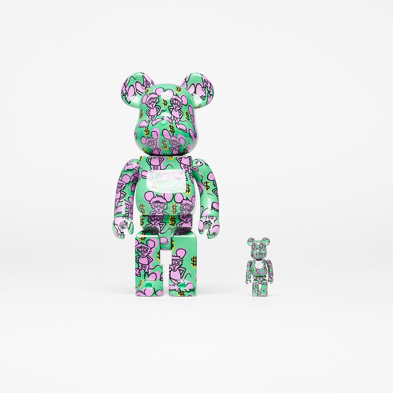 Medicom Toy BE RBRICK Keith Haring 11 100 400 Set