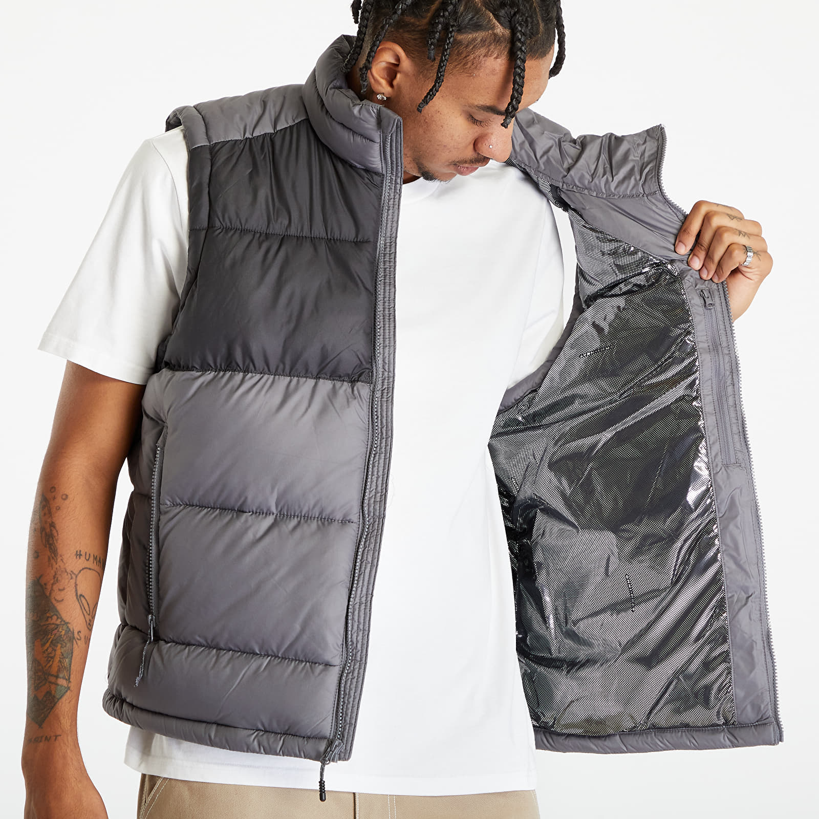 Vests Columbia Pike Lake™ II Vest City Grey/ Black (2050951023) | Footshop