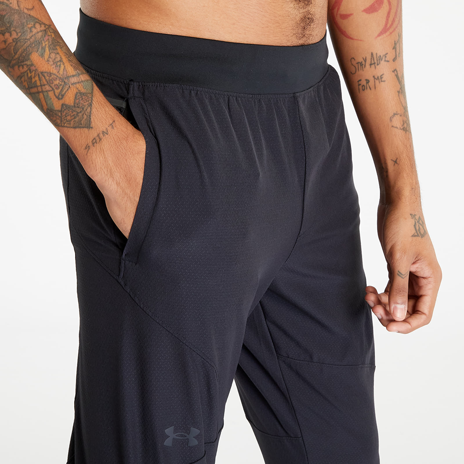 Jogger Pants Under Armour Unstoppable Texture Jogger Black/ Black ...