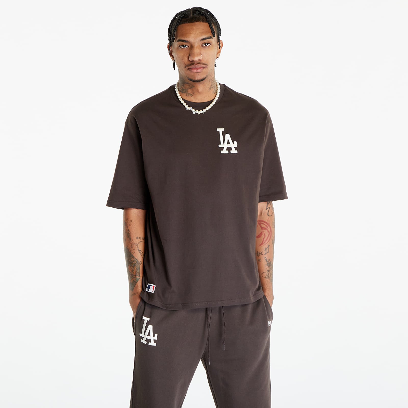 Trička New Era MLB League Essentials Lc Os Tee Los Angeles Dodgers Nfl ...