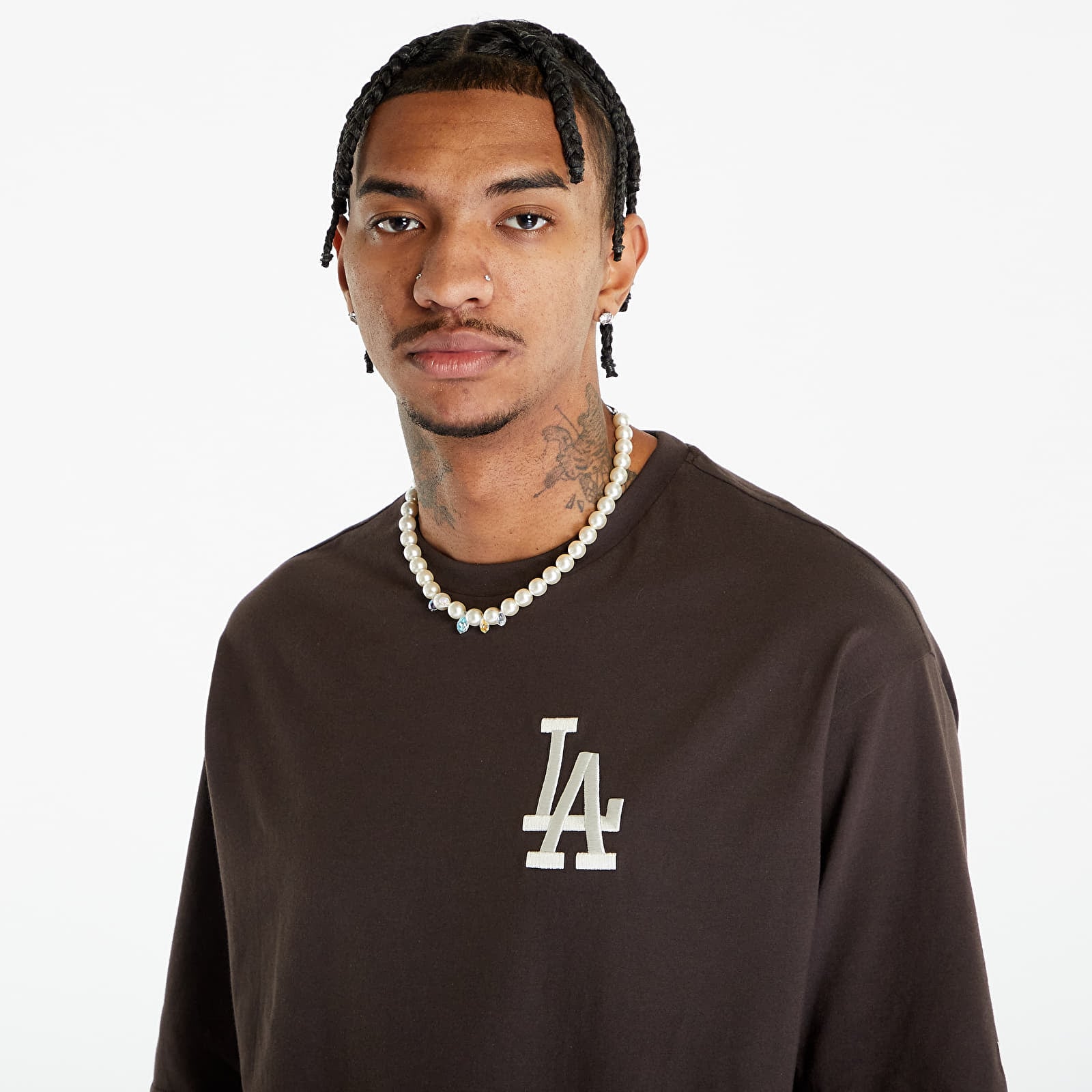 Trička New Era MLB League Essentials Lc Os Tee Los Angeles Dodgers Nfl ...