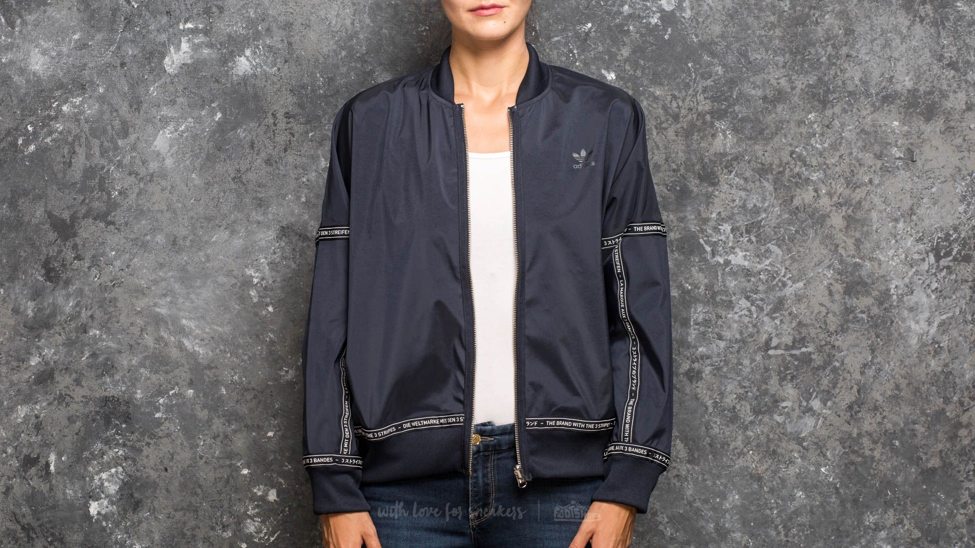 Jackets adidas Reversible Track Top Legend Ink/ White | Footshop