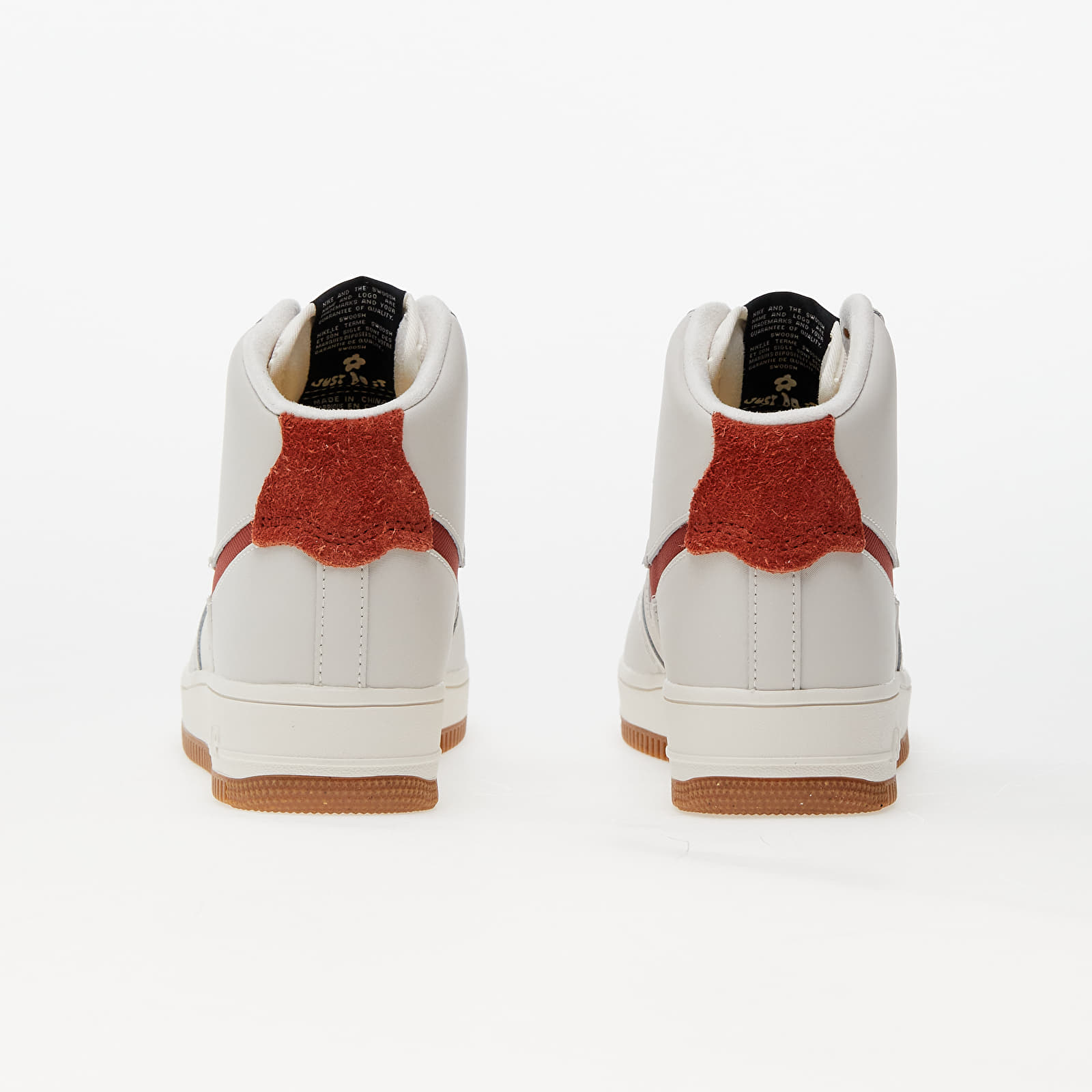 Nike W Air Force 1 Sculpt Wild Phantom/ Rugged Orange-Gum Med Brown ...