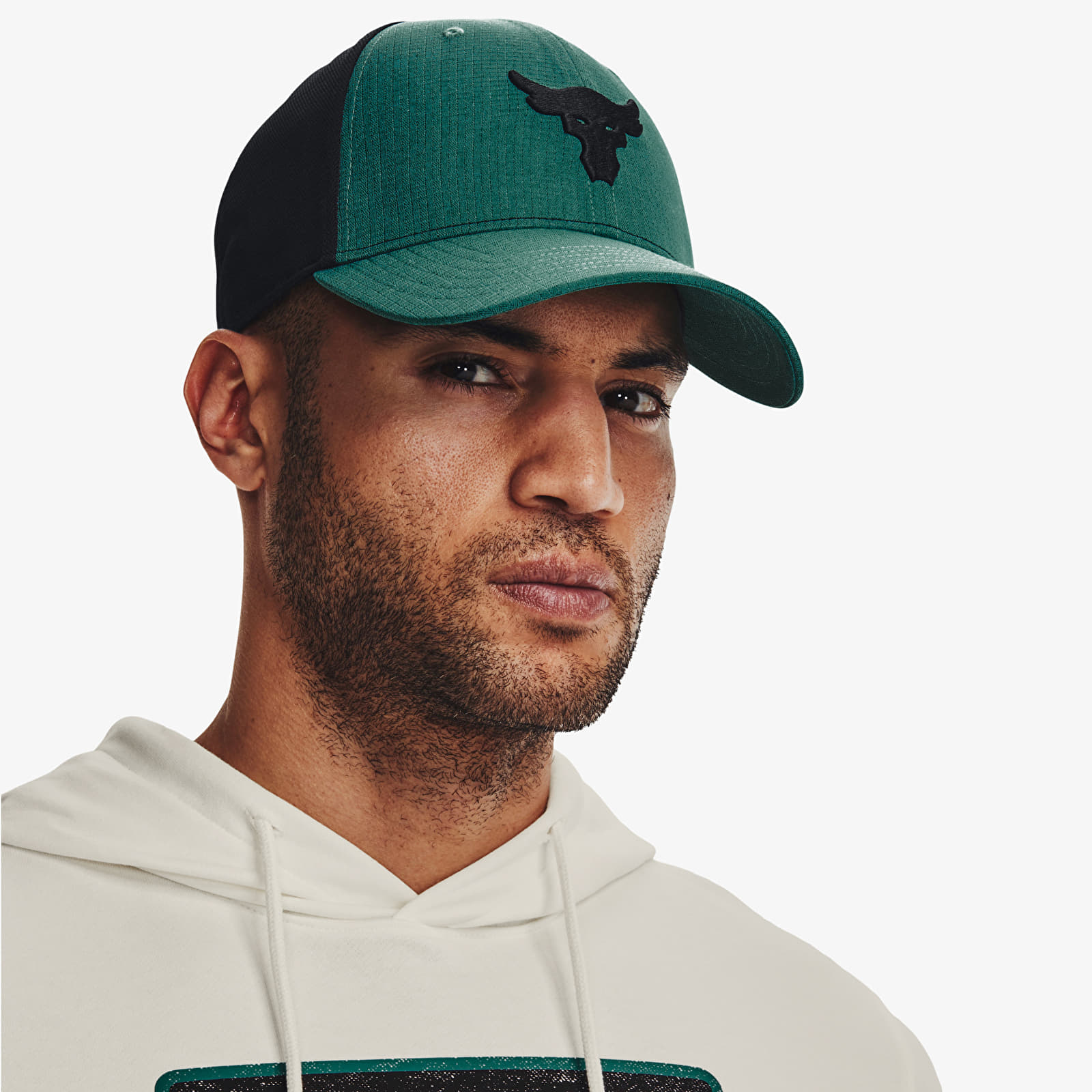 Caps Under Armour Project Rock Trucker Green (1369815-722) | Footshop