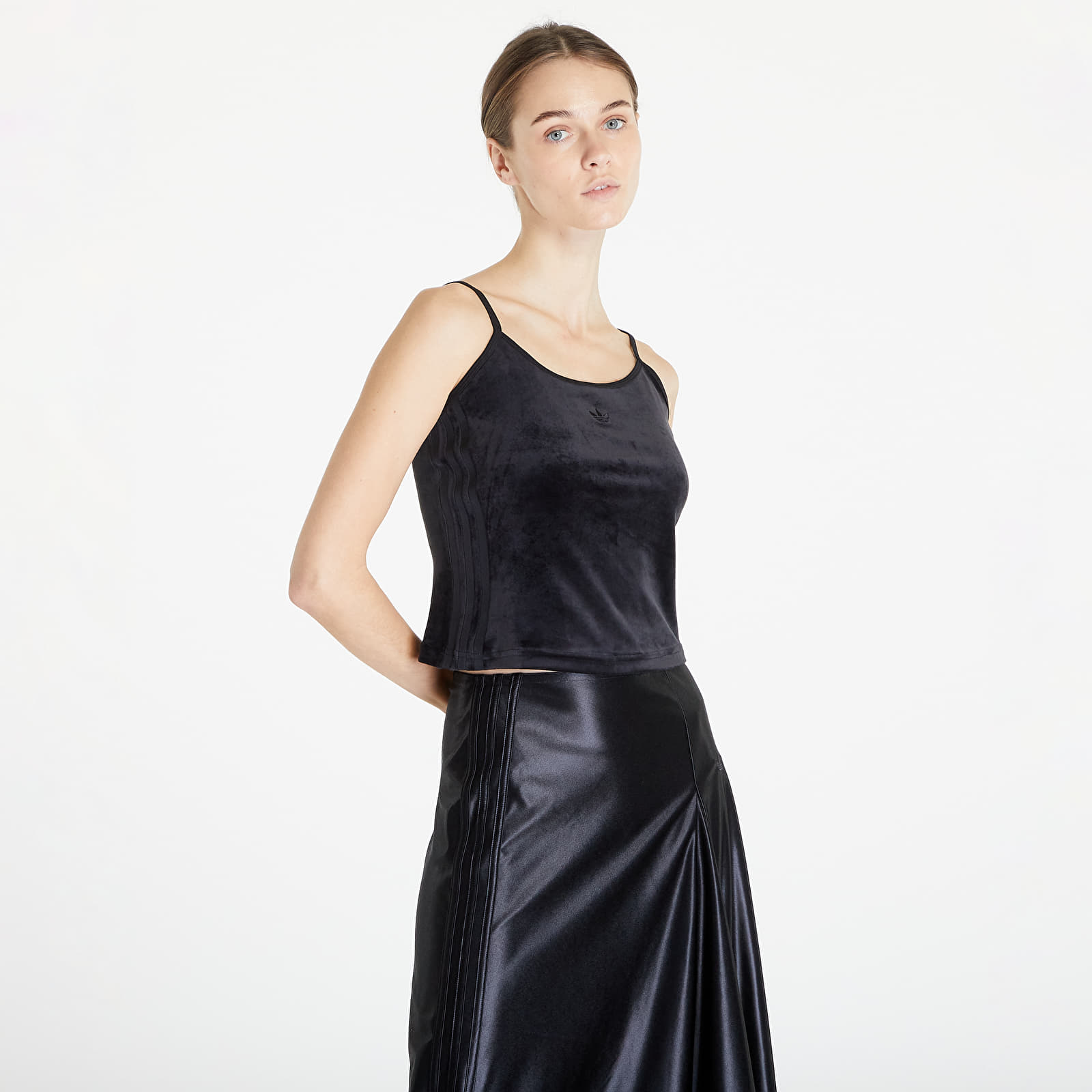 Tops adidas Velvet Vest Top Black (IT9702) | Footshop