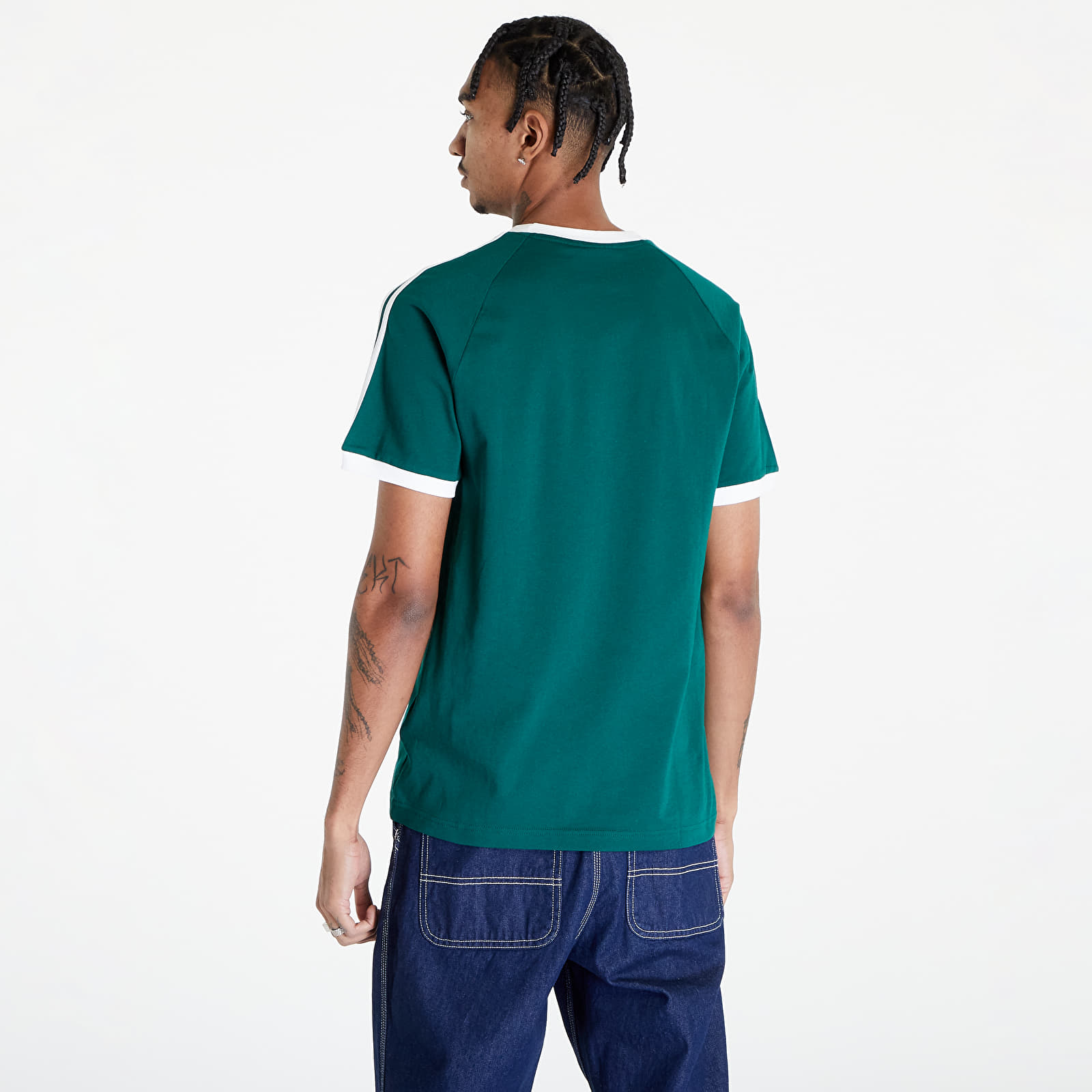 T-shirts adidas Adicolor Classics 3-Stripes Short Sleeve Tee Collegiate ...