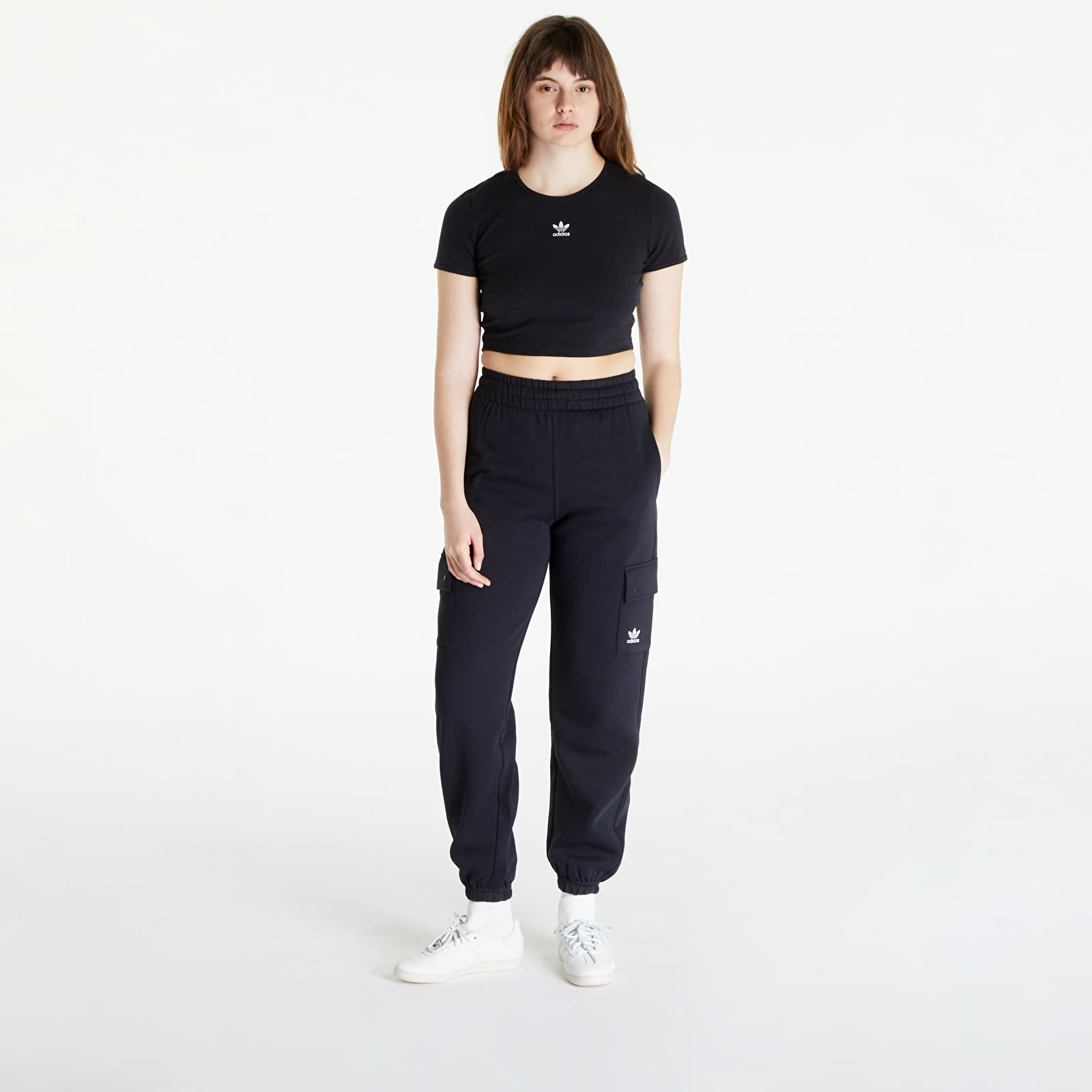 T-shirts adidas Essentials Rib Tee Black (II8057) | Footshop