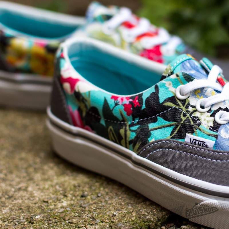 Încălțăminte și sneakerși pentru femei Vans Era (Floral) Smoked Pearl ...