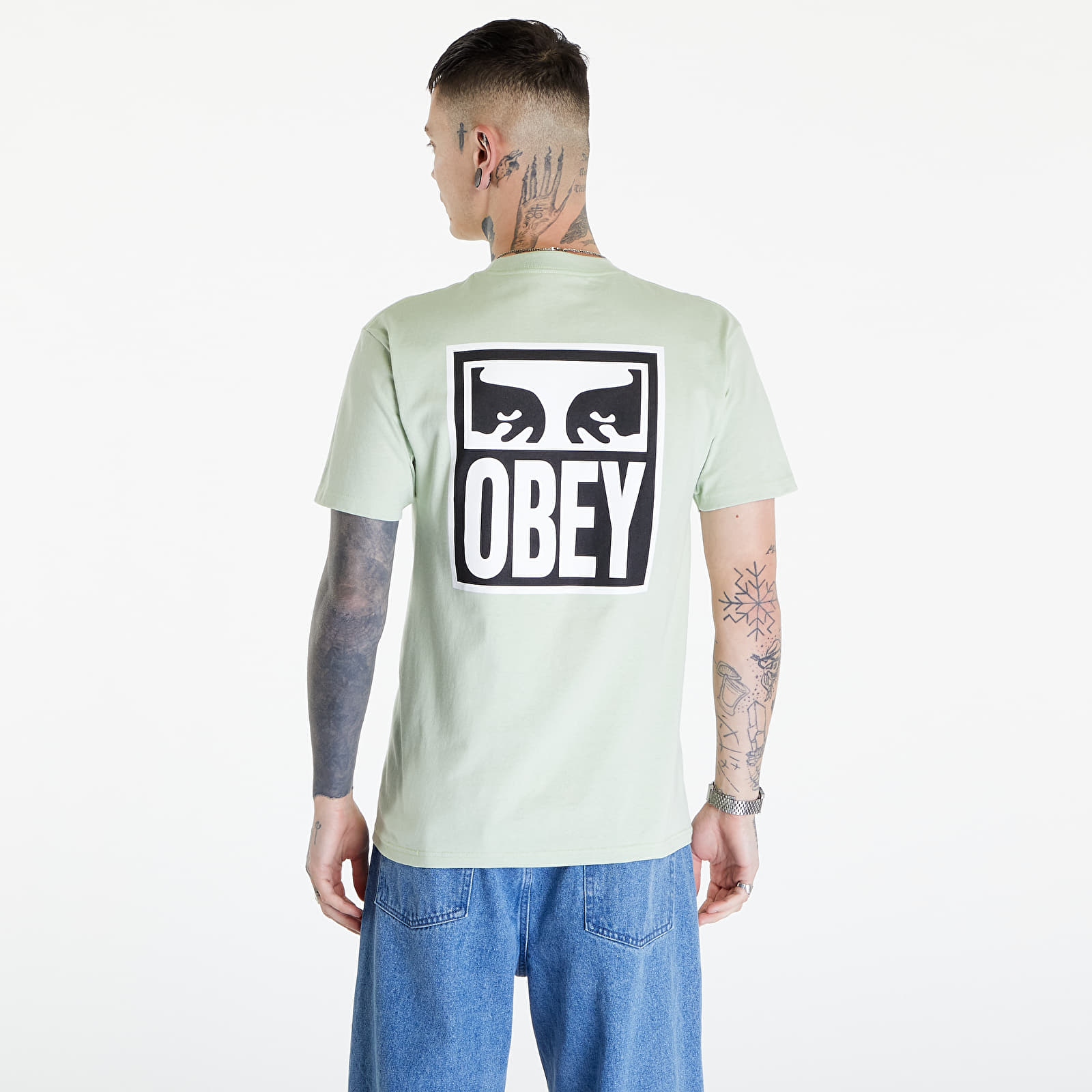 T-shirts OBEY Eyes Icon 2 T-Shirt Cucumber | Footshop