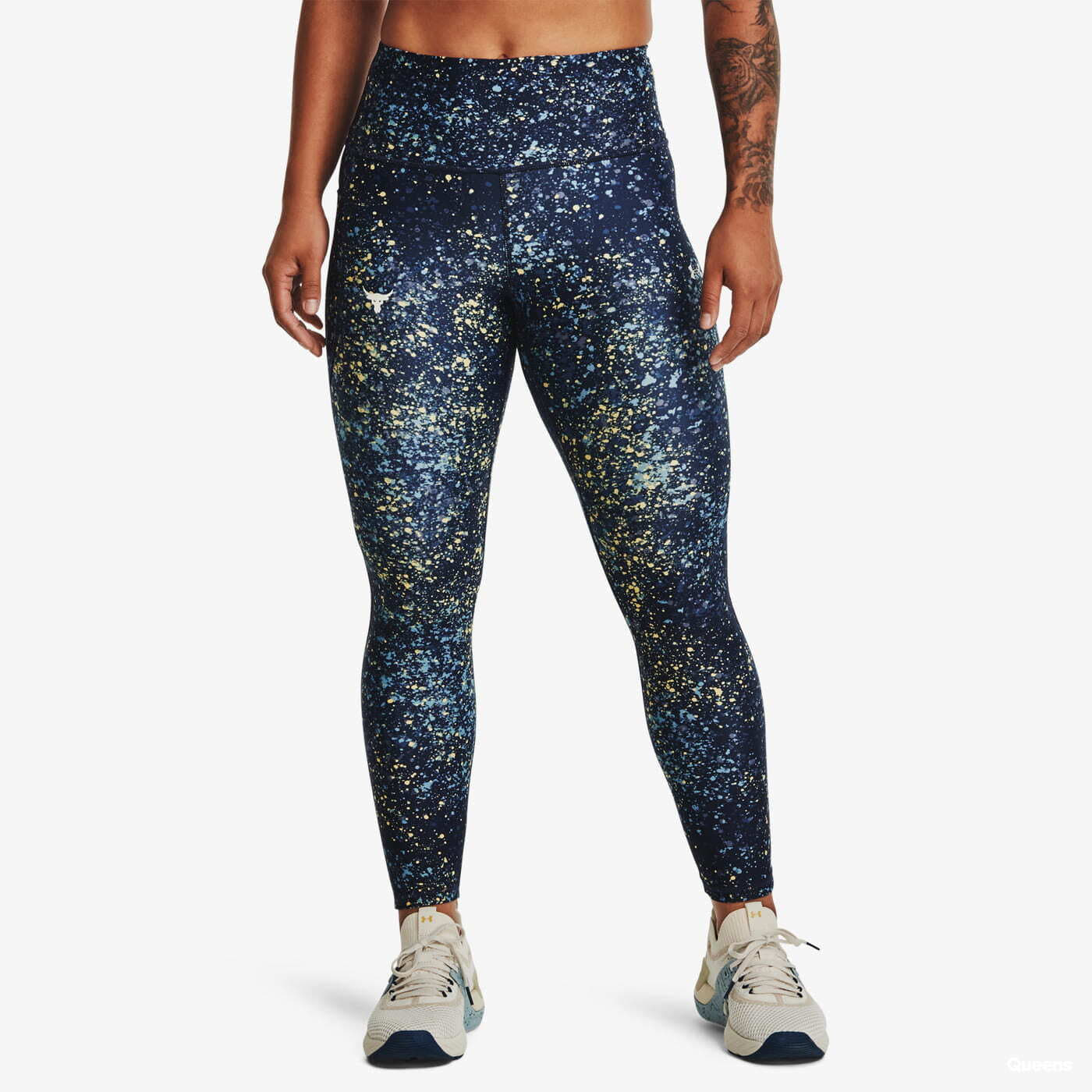 Leggings Under Armour Project Rock Hg Ankle Legging Academy/ Stone ...