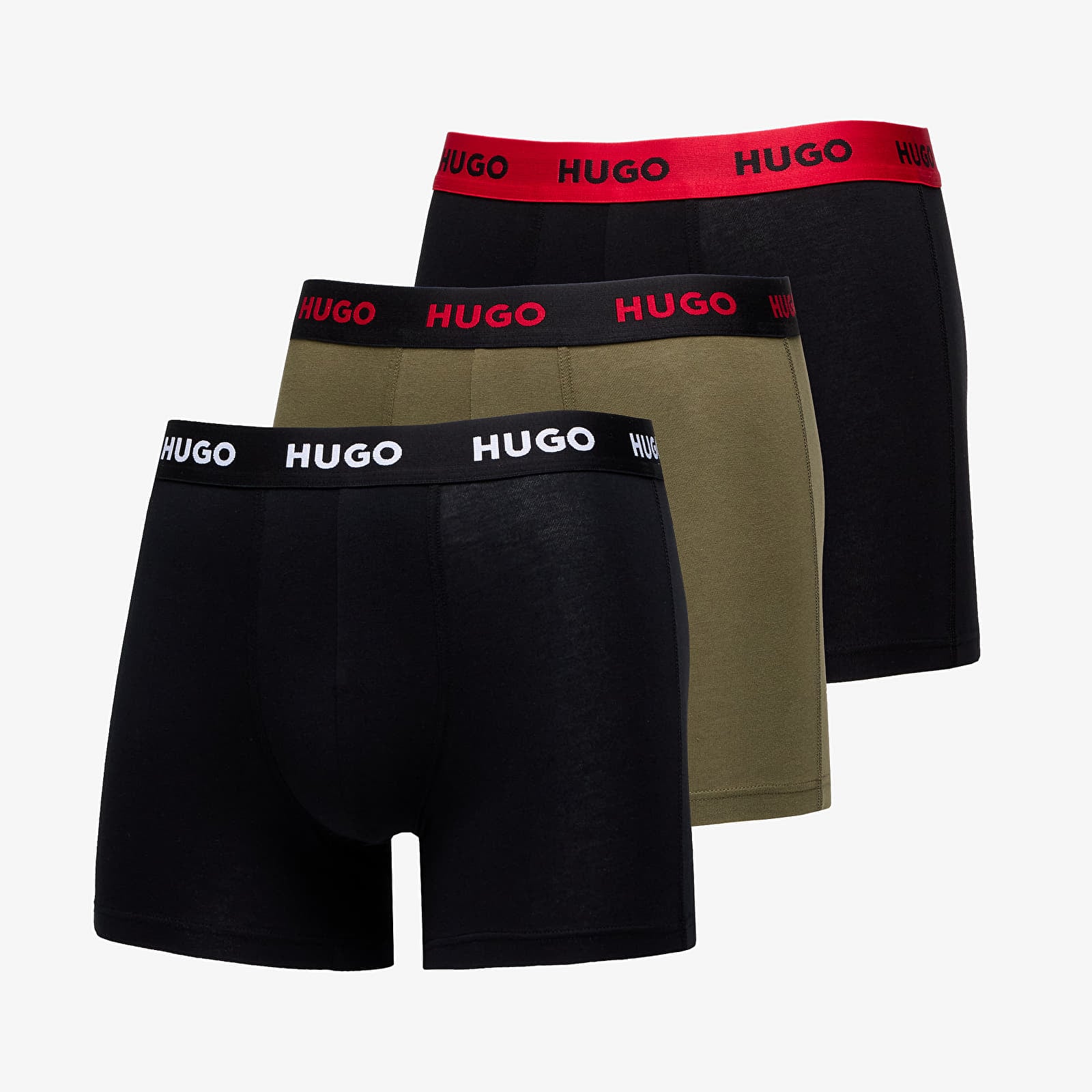 Boxeralsó Hugo Boss Boxer Brief 3-Pack Multicolor (50503079-972) | Footshop