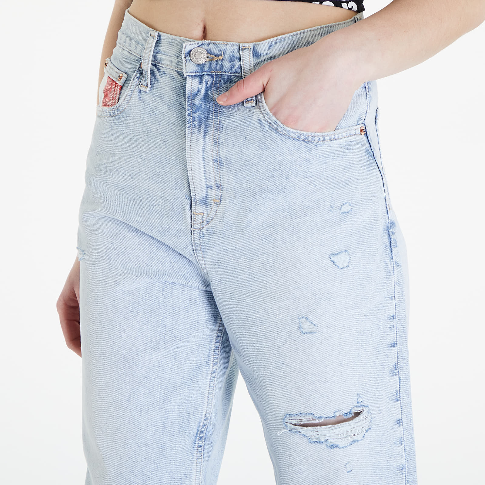 Jeans Tommy Jeans Mom Jean Uh Tapered Flag Denim (DW0DW18314 1AB ...