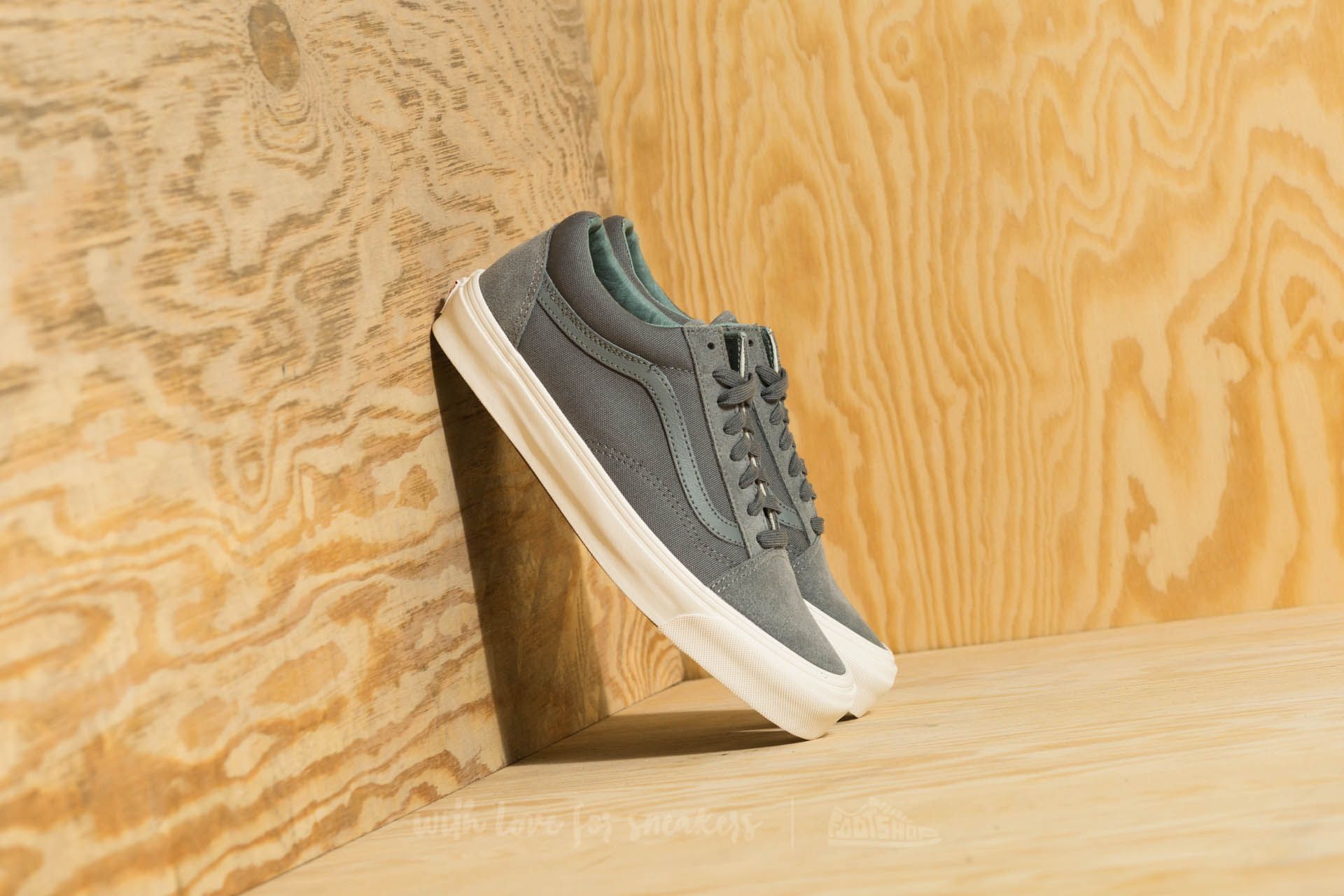 Men's shoes Vans OG Old Skool LX (Suede/ Canvas) Mentol Mind/ Trolls ...