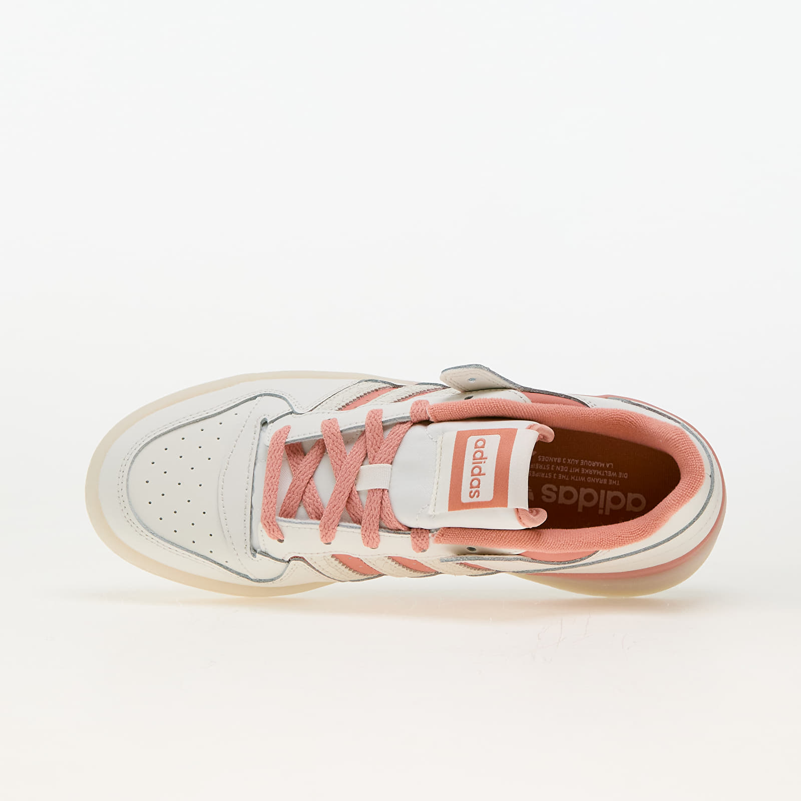 Women's shoes adidas Forum Low Cl W Cloud White/ Wonder Clay/ Magic ...