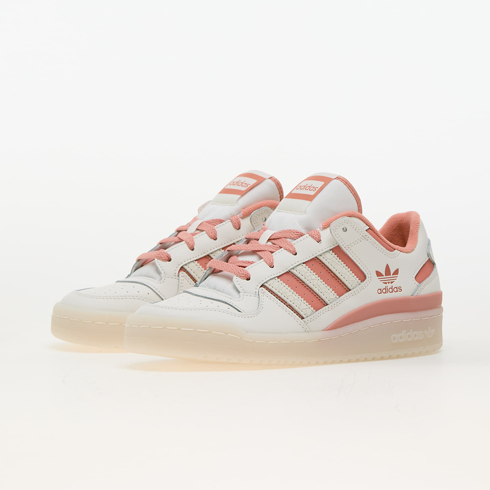 Women's shoes adidas Forum Low Cl W Cloud White/ Wonder Clay/ Magic ...