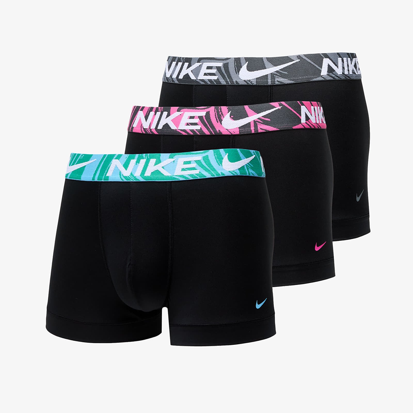 Boxeralsó Nike Dri-FIT Essential Micro Trunk 3-Pack Multicolor | Footshop
