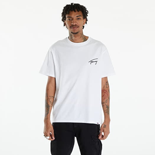 Tommy jeans signature t shirt store