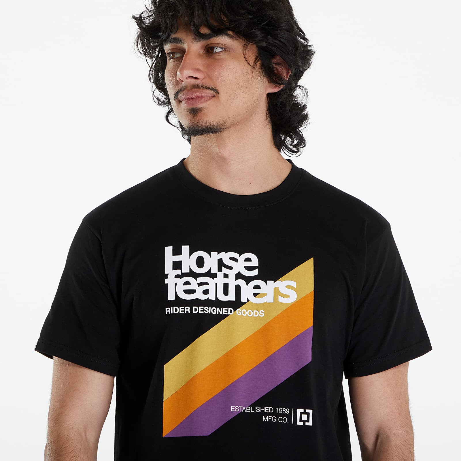 T-shirts Horsefeathers Vhs T-Shirt Black | Footshop