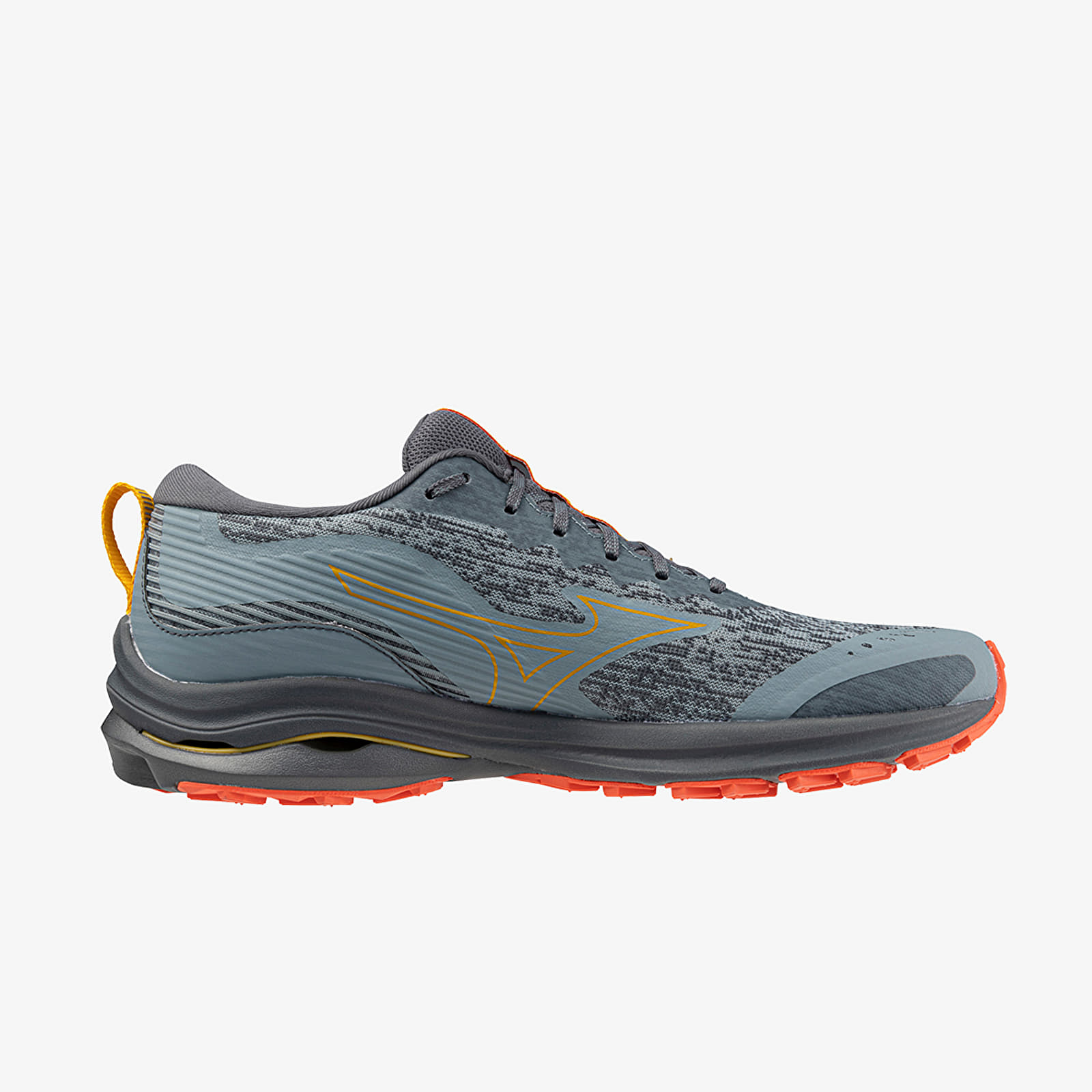Men's shoes Mizuno Wave Rider Tt Lead/ Citrus/ Hot Coral | Footshop