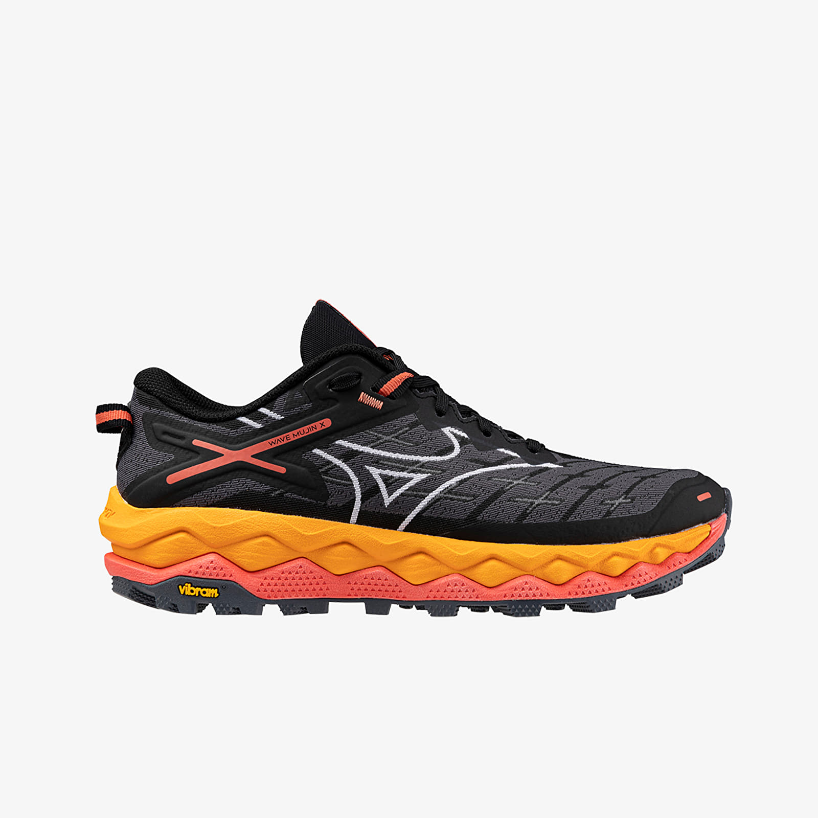 Damesschoenen Mizuno Wave Mujin 10 Black/ White/ Hot Coral (J1GK247021 ...