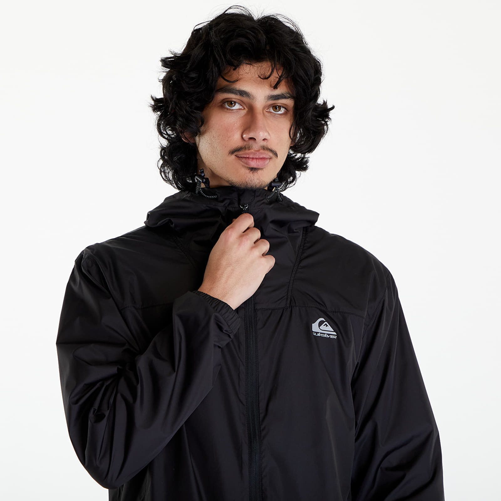 Quiksilver Overcast Windbreaker Black | Footshop