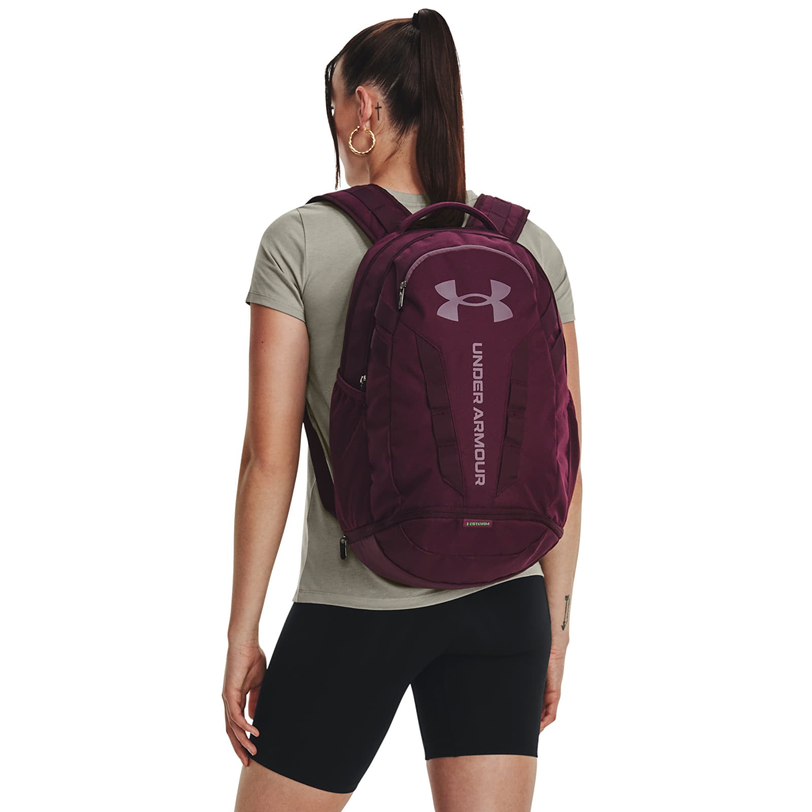 Men's backpacks Under Armour Hustle 5.0 Backpack Maroon | Footshop