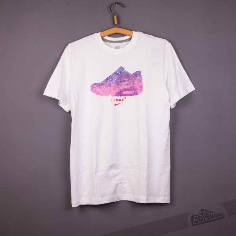 Nike Tee-Max out White/Pink