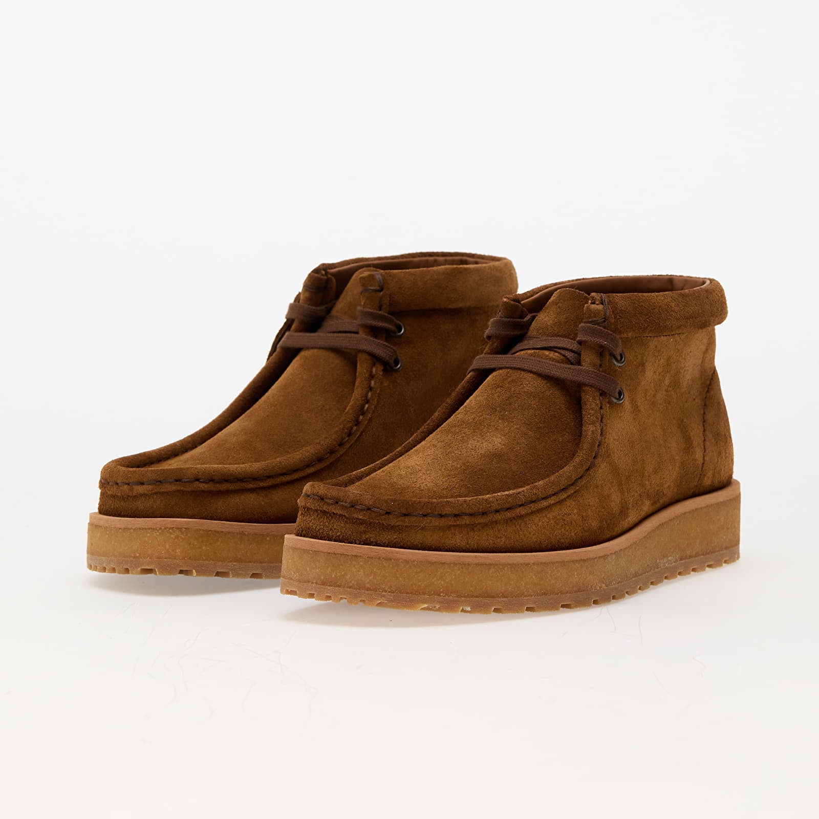 Women's shoes Clarks Originals Wallabee Scout Cola Suede | Footshop