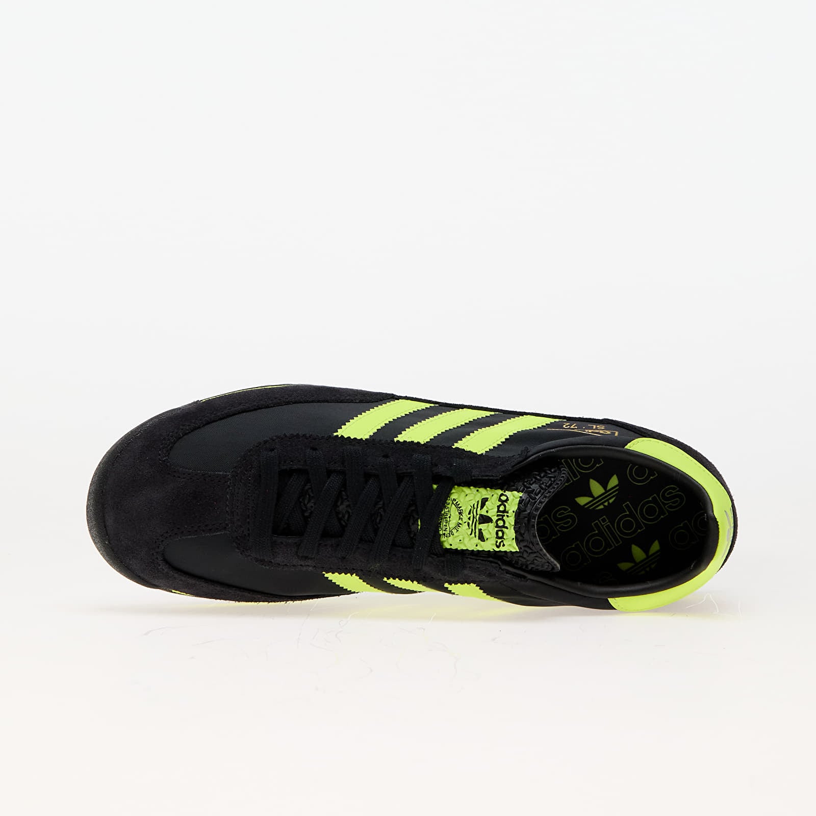 Men's shoes adidas SL 72 Rs Core Black/ Solyellow/ Gold Metallic ...