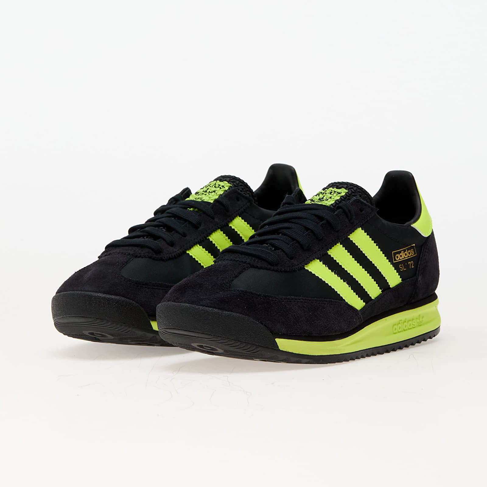 Men's shoes adidas SL 72 Rs Core Black/ Solyellow/ Gold Metallic ...