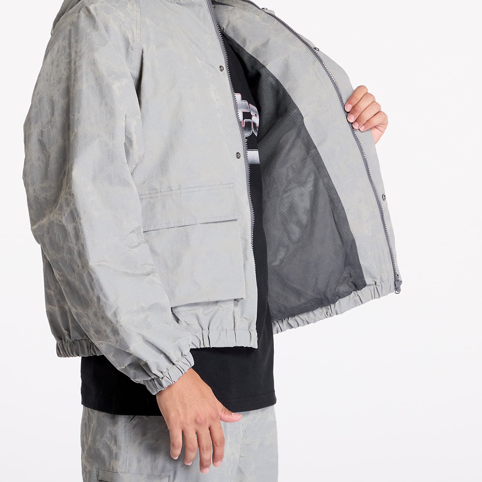 Men's jackets Patta Digi Camo Reflective Jacket UNISEX Wild Dove (POC ...