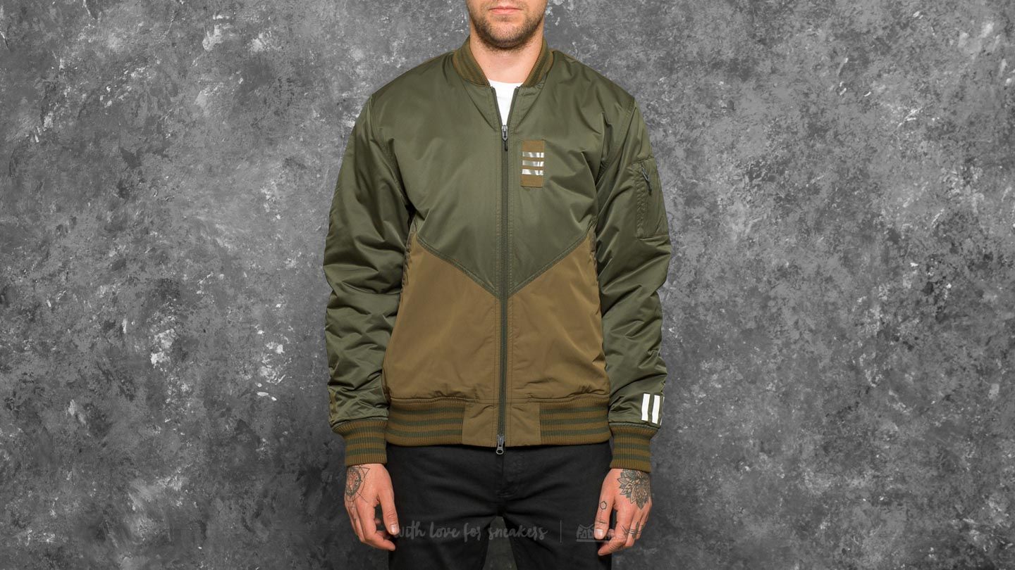Jackets adidas x White Mountaineering Flight Jacket Night Cargo (BQ4080 ...