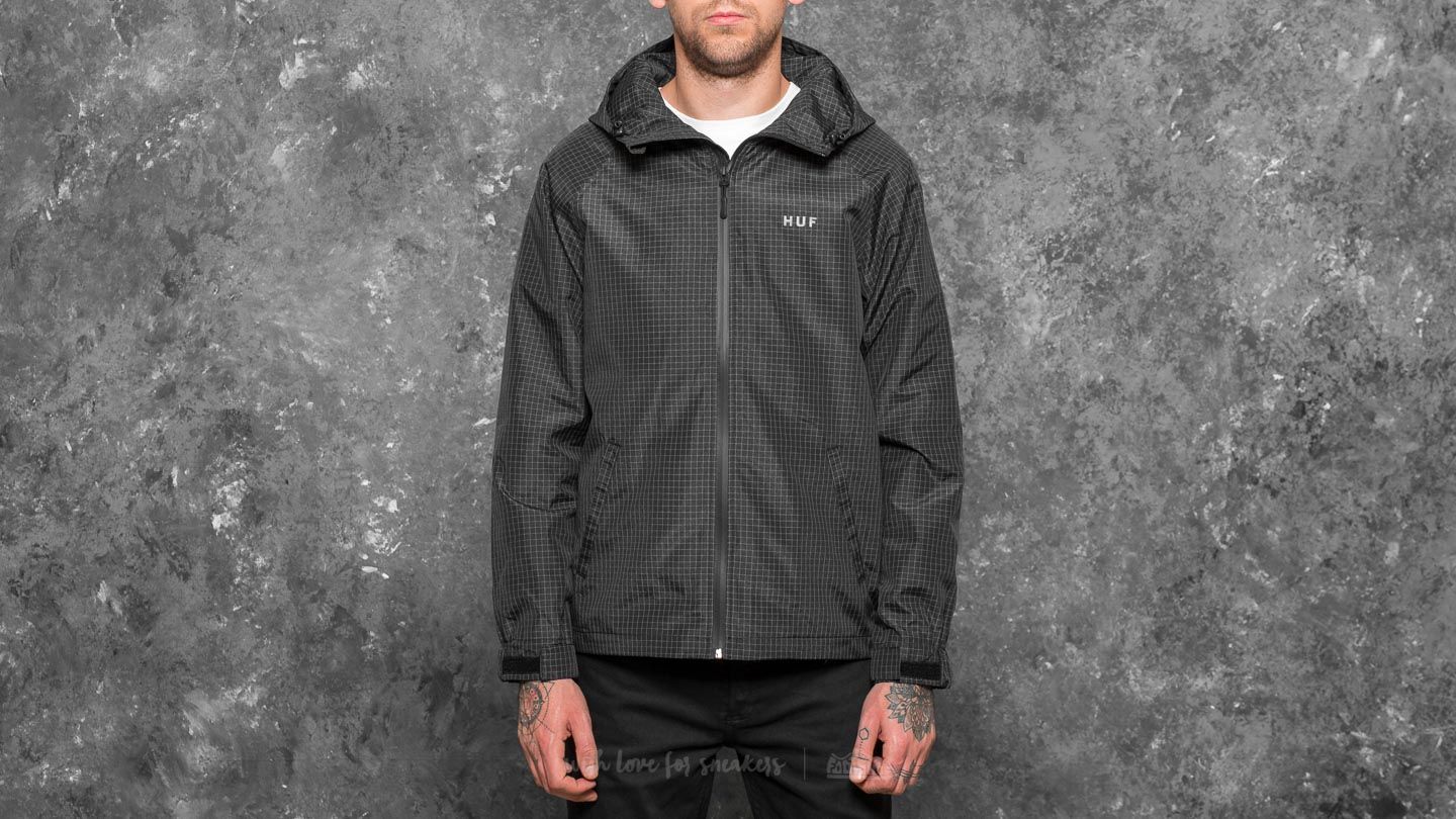 Giacche HUF Flynn Classic Shell Jacket Black (JK00023 black) | Footshop