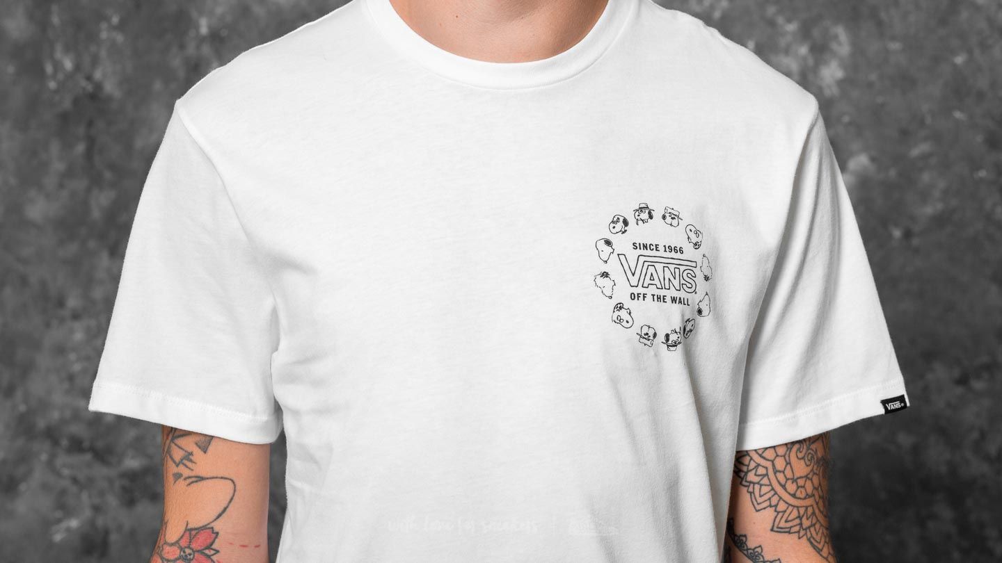 T-shirts Vans x Peanuts Snoopy Brothers Tee White | Footshop