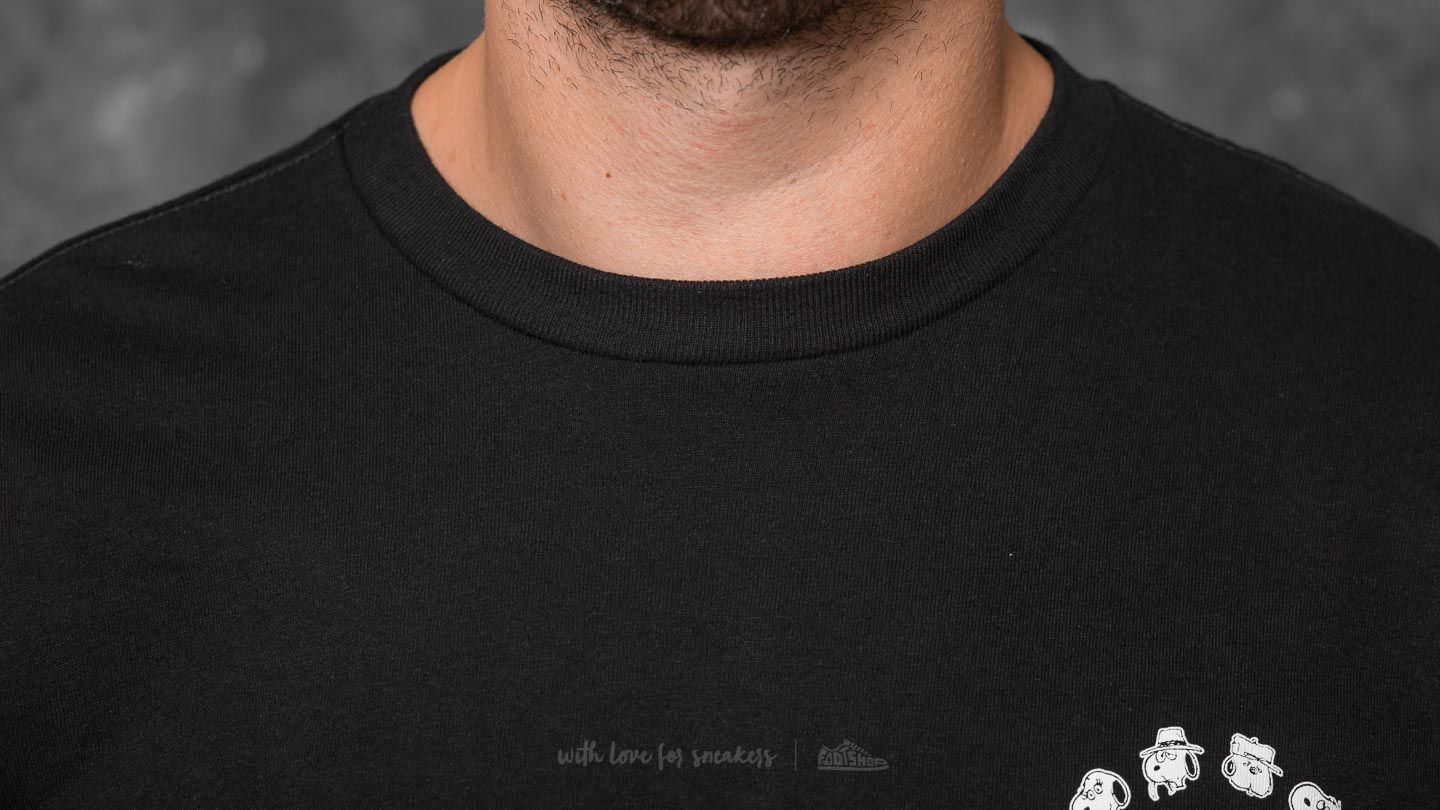 T-shirts Vans x Peanuts Snoopy Brothers Longsleeve Tee Black | Footshop