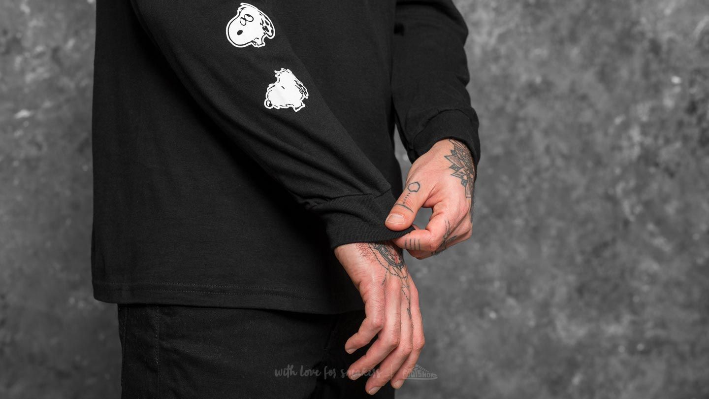 T-shirts Vans x Peanuts Snoopy Brothers Longsleeve Tee Black | Footshop