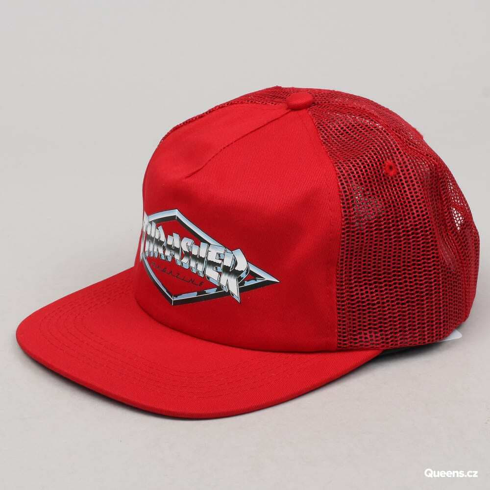 Thrasher Diamond Emblem Trucker Hat