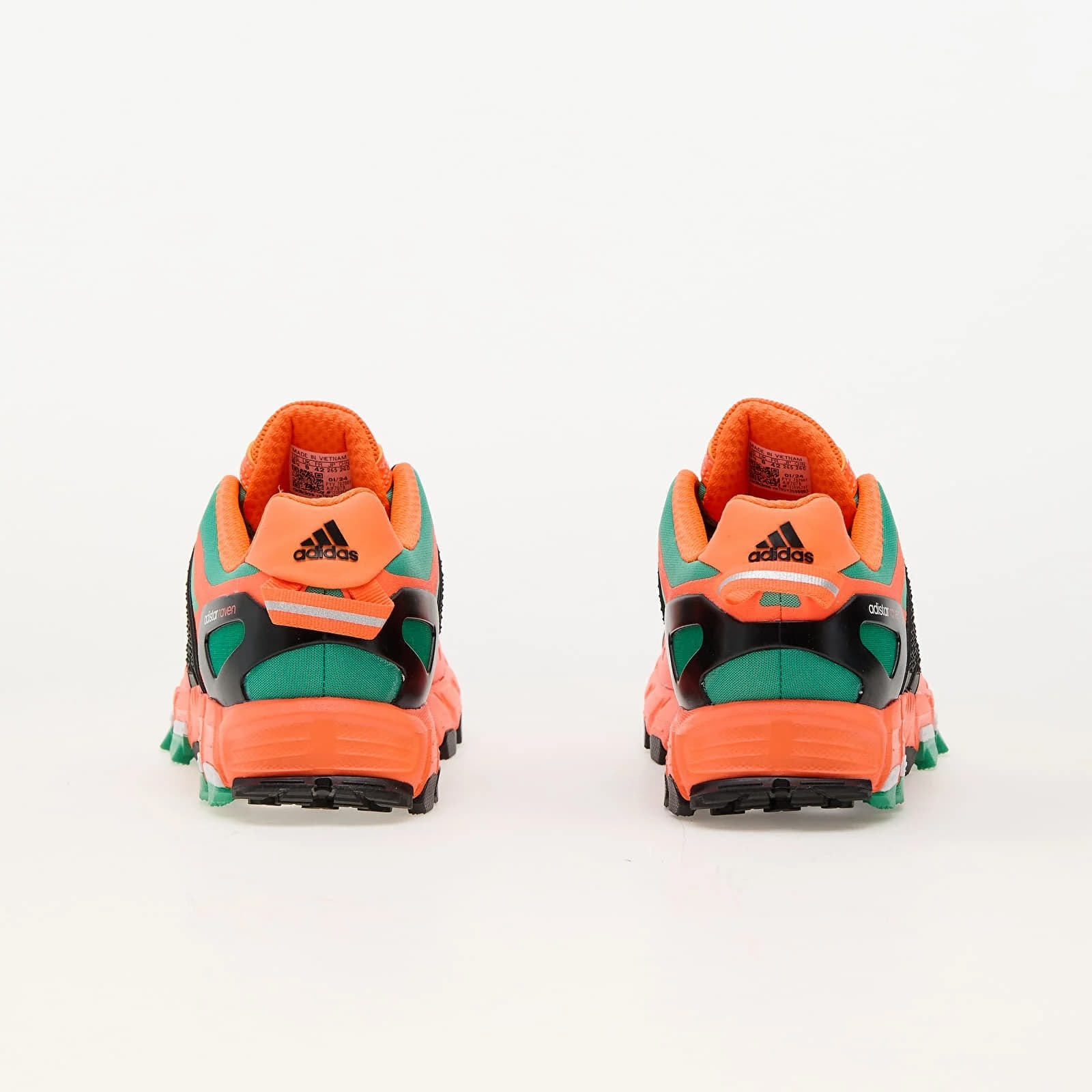 adidas Adistar Raven Solar Orange/ Core Black/ Surf Green | Footshop