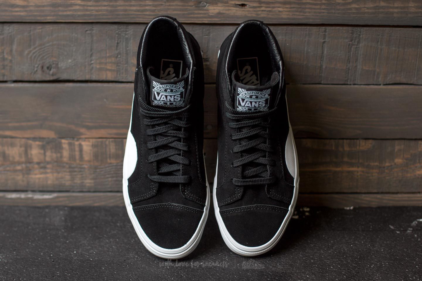Herenschoenen Vans Style 238 (Native Suede) Black/ White | Footshop
