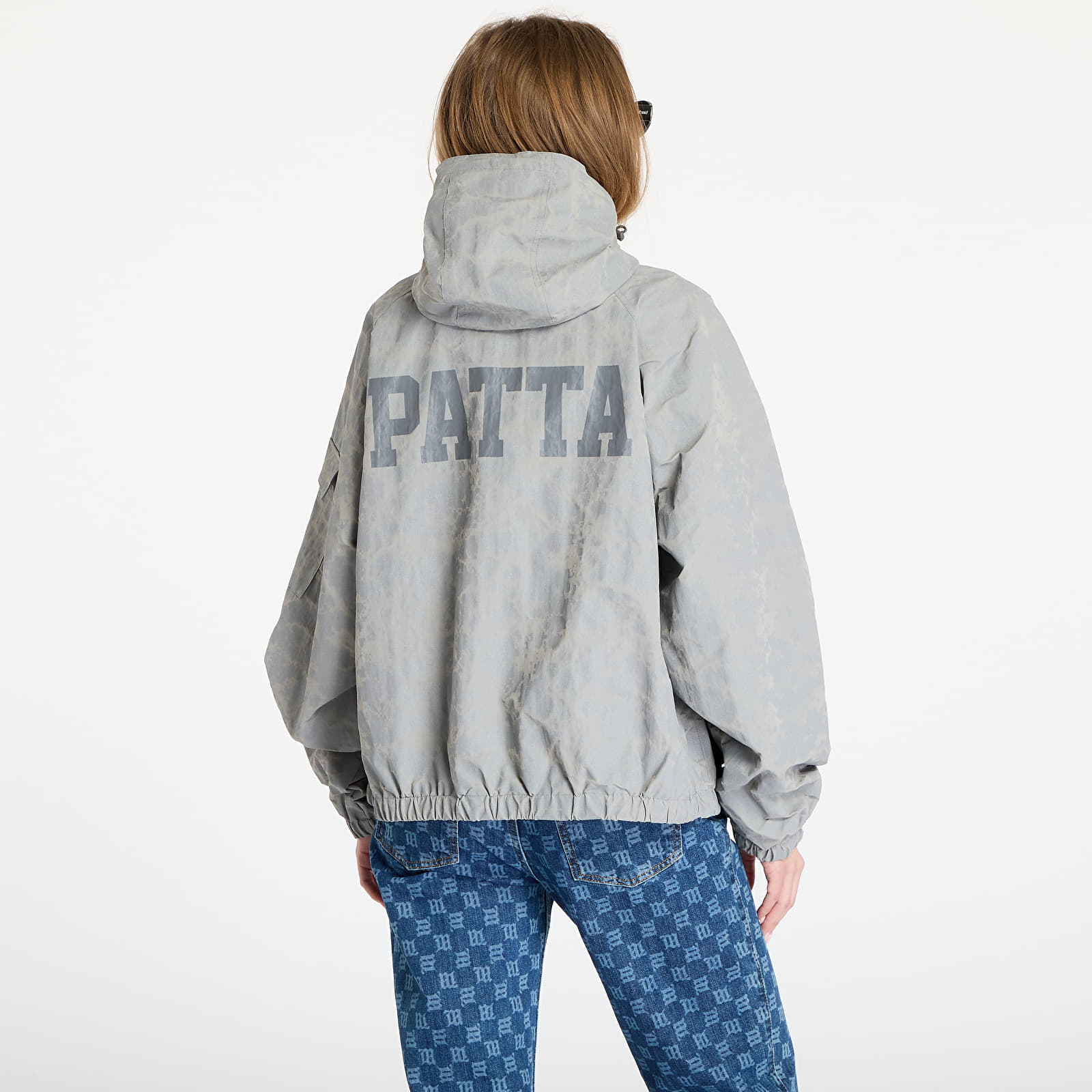 Men's jackets Patta Digi Camo Reflective Jacket UNISEX Wild Dove (POC ...