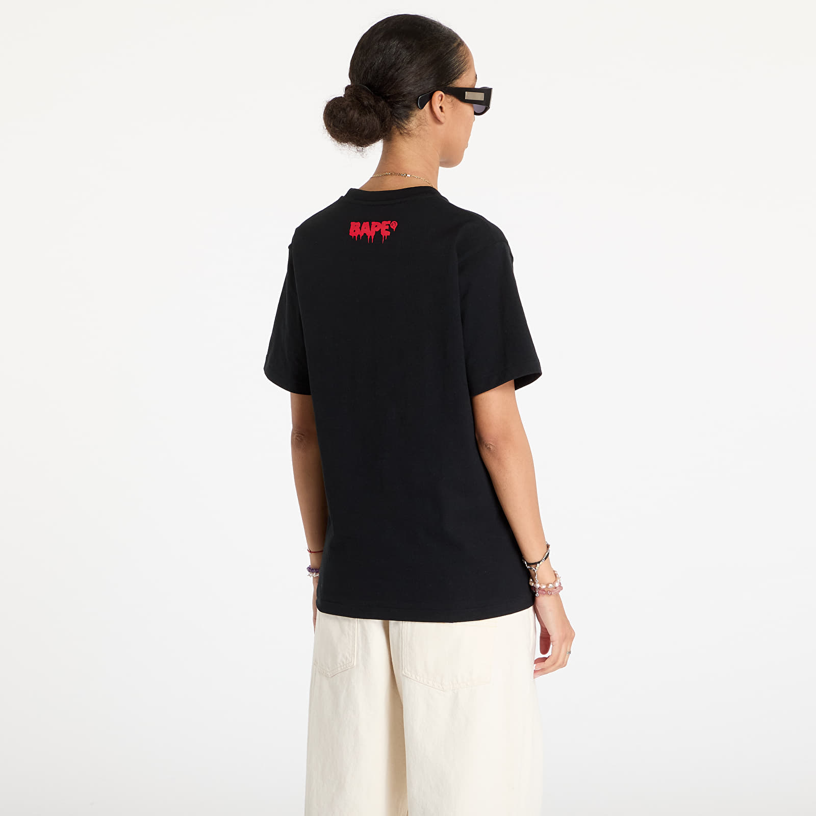 T-shirts A BATHING APE Bape Horror UNISEX Tee 2 Black (001TEK701019F BLK) | Footshop