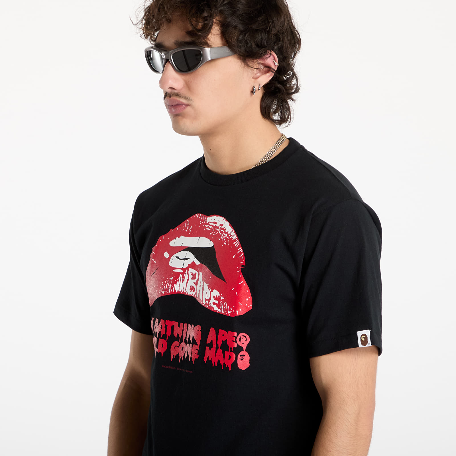T-shirts A BATHING APE Bape Horror UNISEX Tee 2 Black (001TEK701019F BLK) | Footshop