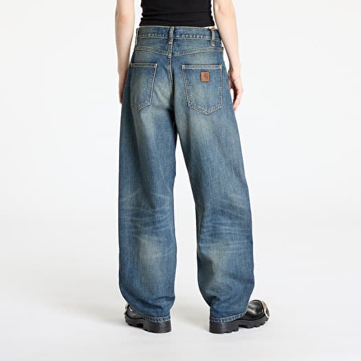 Jeans Carhartt WIP W' Brandon Pant Blue Worn Used Wash Jeans Carhartt WIP W' Brandon Pant Blue Worn Used Wash