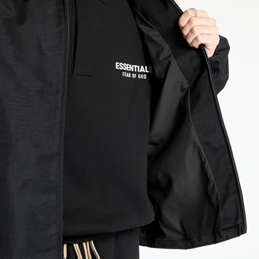 Jackets Fear Of God ESSENTIALS Textured Nylon Trucker Jacket Jackets Fear Of God ESSENTIALS Textured Nylon Trucker Jacket