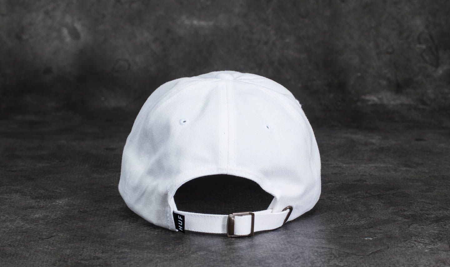 Caps HUF Stadium Relay Curved Visor Hat White | Footshop