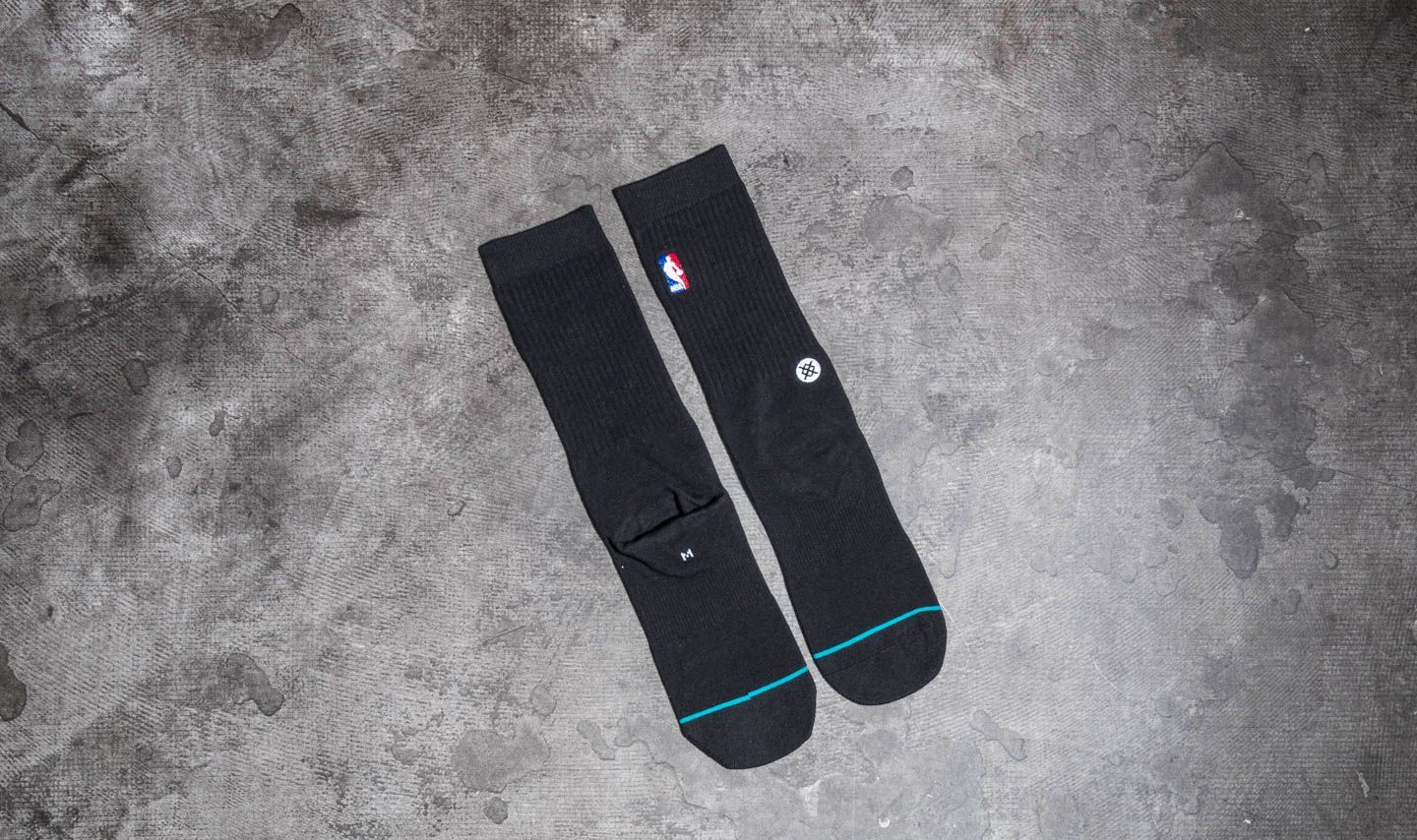 Socks Stance NBA Logoman Crew Black | Footshop