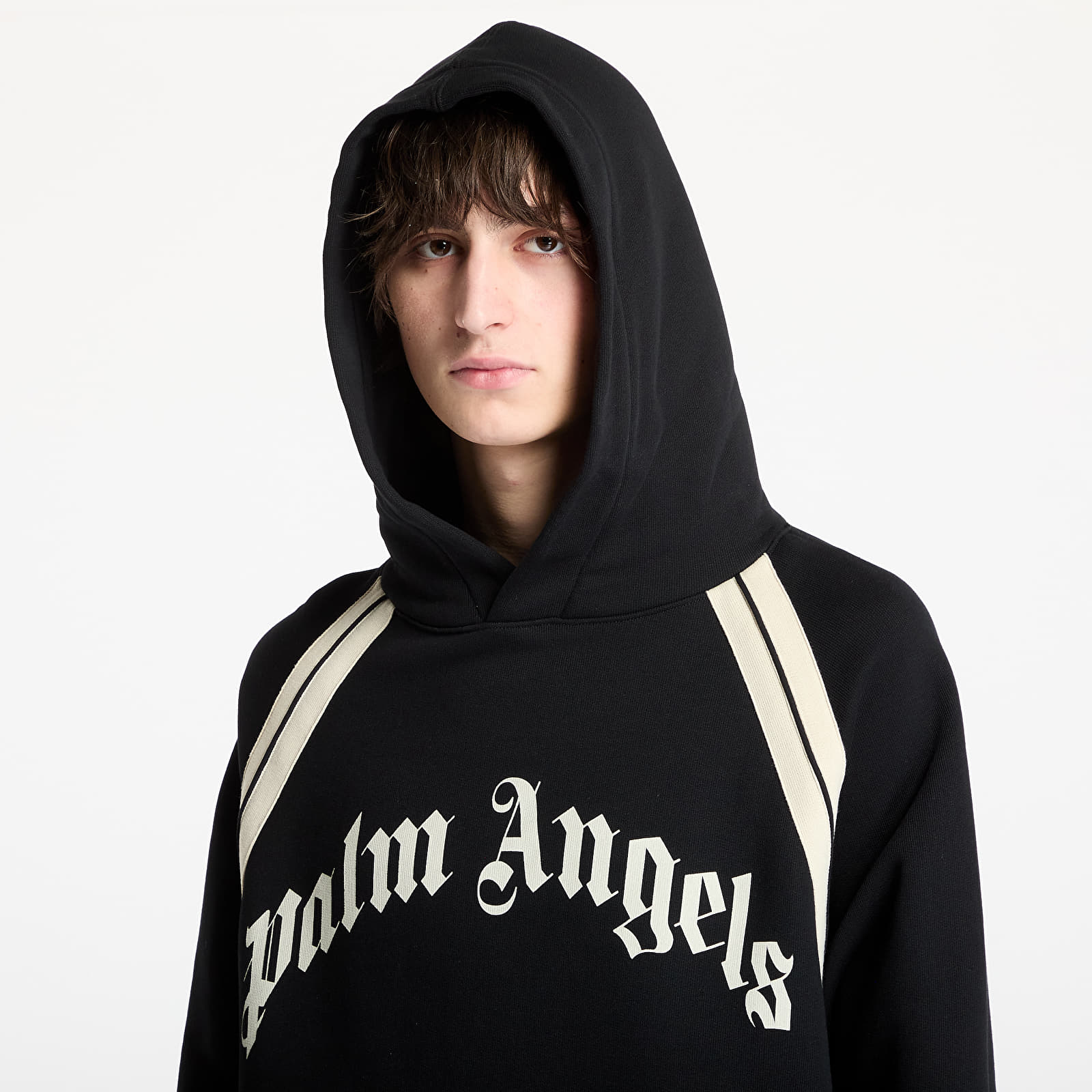 Palm Angels Curved Logo Track Hoody