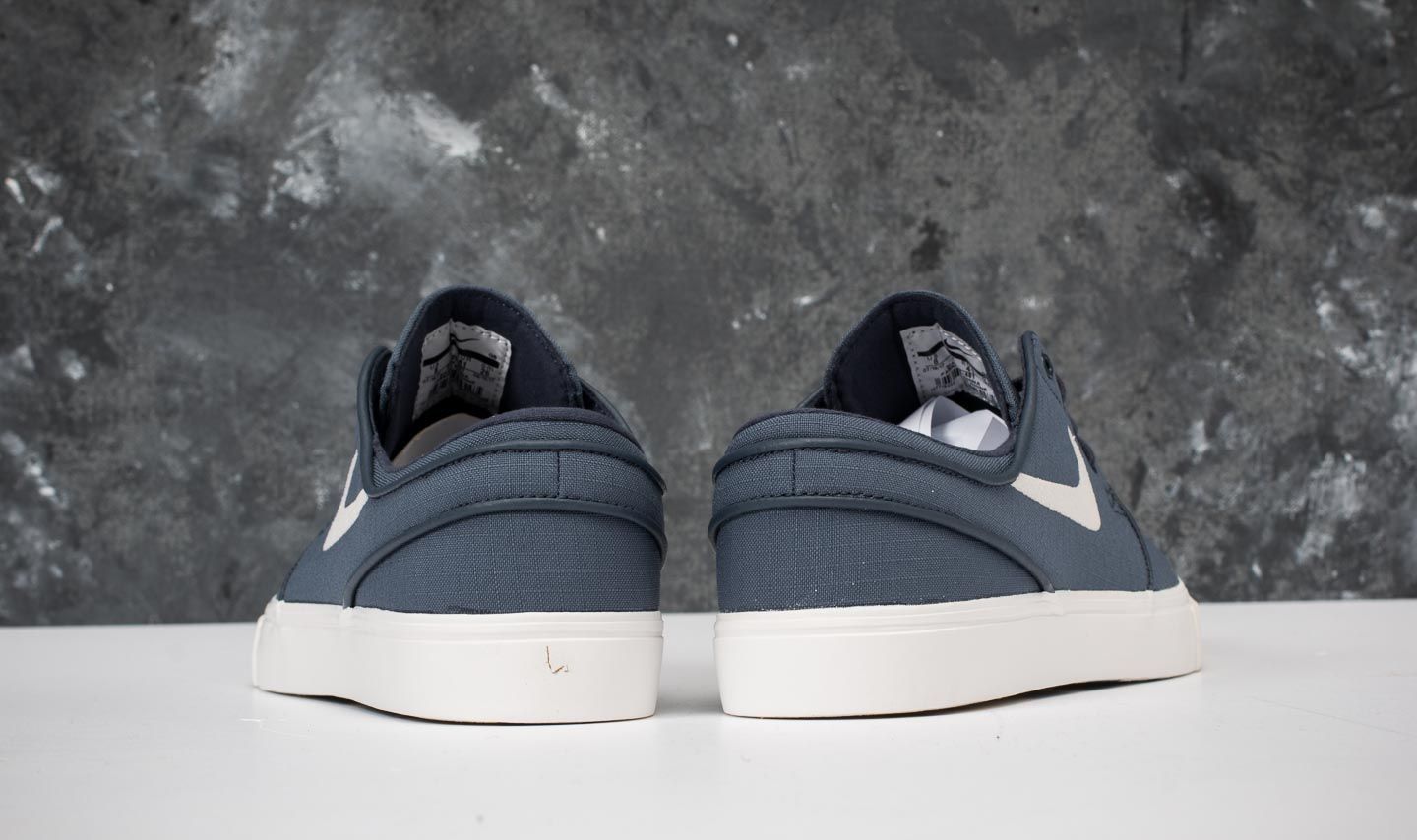 Men's shoes Nike Zoom Stefan Janoski Canvas Thunder Blue/ Light Bone ...