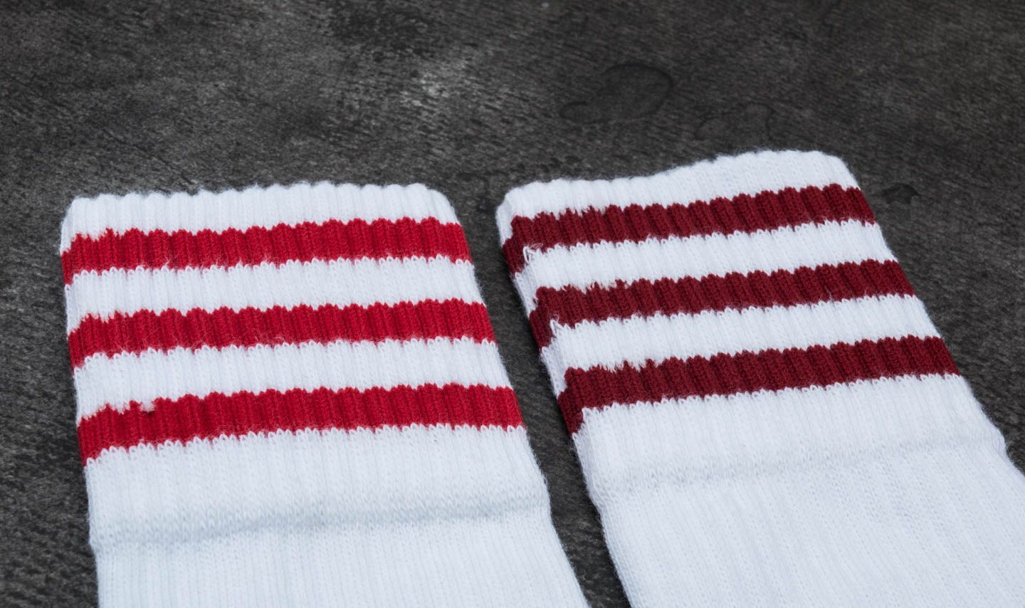 Ponožky adidas Solid 2 Pack Crew Socks White/ Scarlet/ Rust Red (CE5712 ...