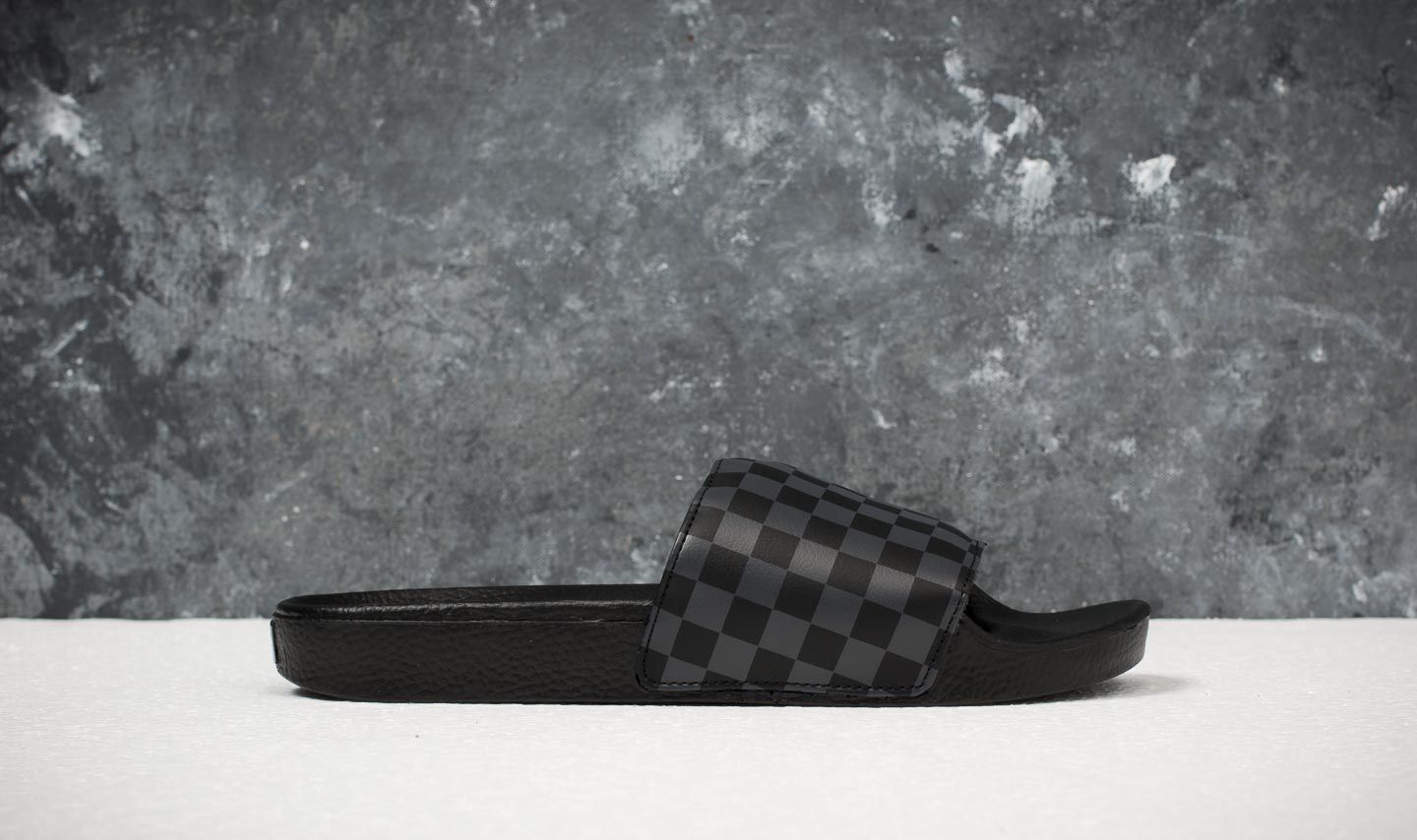 Men's shoes Vans Slide-On (Checkerboard) Black/ Asphalt (3TYQ4C) | Footshop